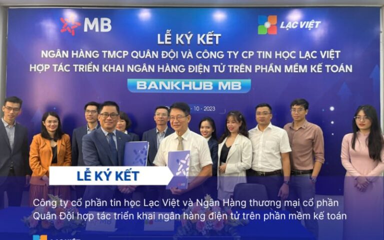 MB hợp tác với Lạc Việt triển khai ngân hàng điện tử trên phần mềm kế ...