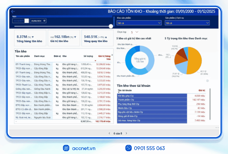 Top 20 phần mềm quản lý kho hàng ERP/sản xuất/logistics online thông minh