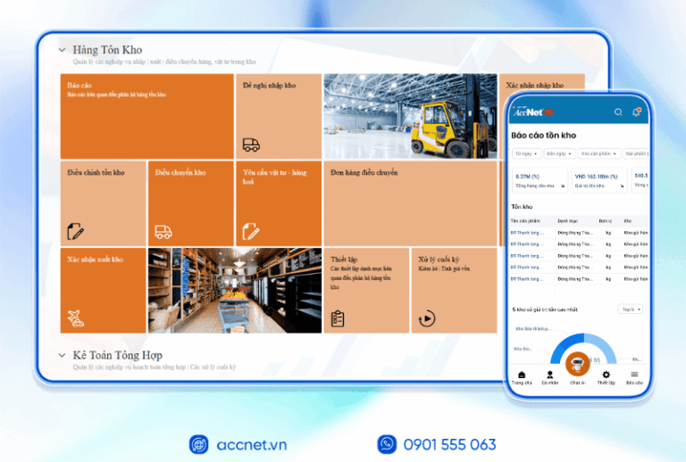 Top 20 phần mềm quản lý kho hàng ERP/sản xuất/logistics online thông minh